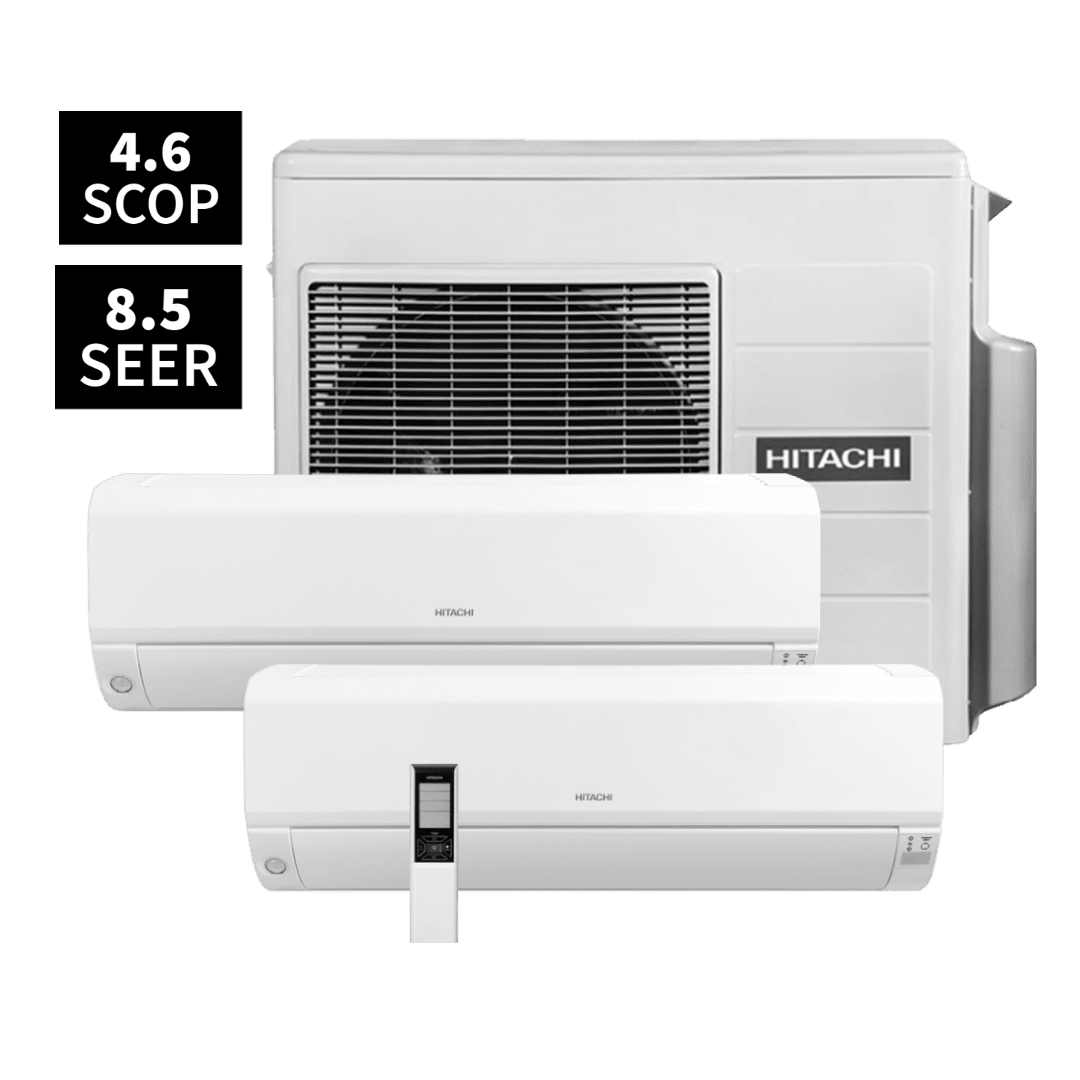Hitachi Duo Medium | Multisplitt varmepumpe fra Klimaekspertene